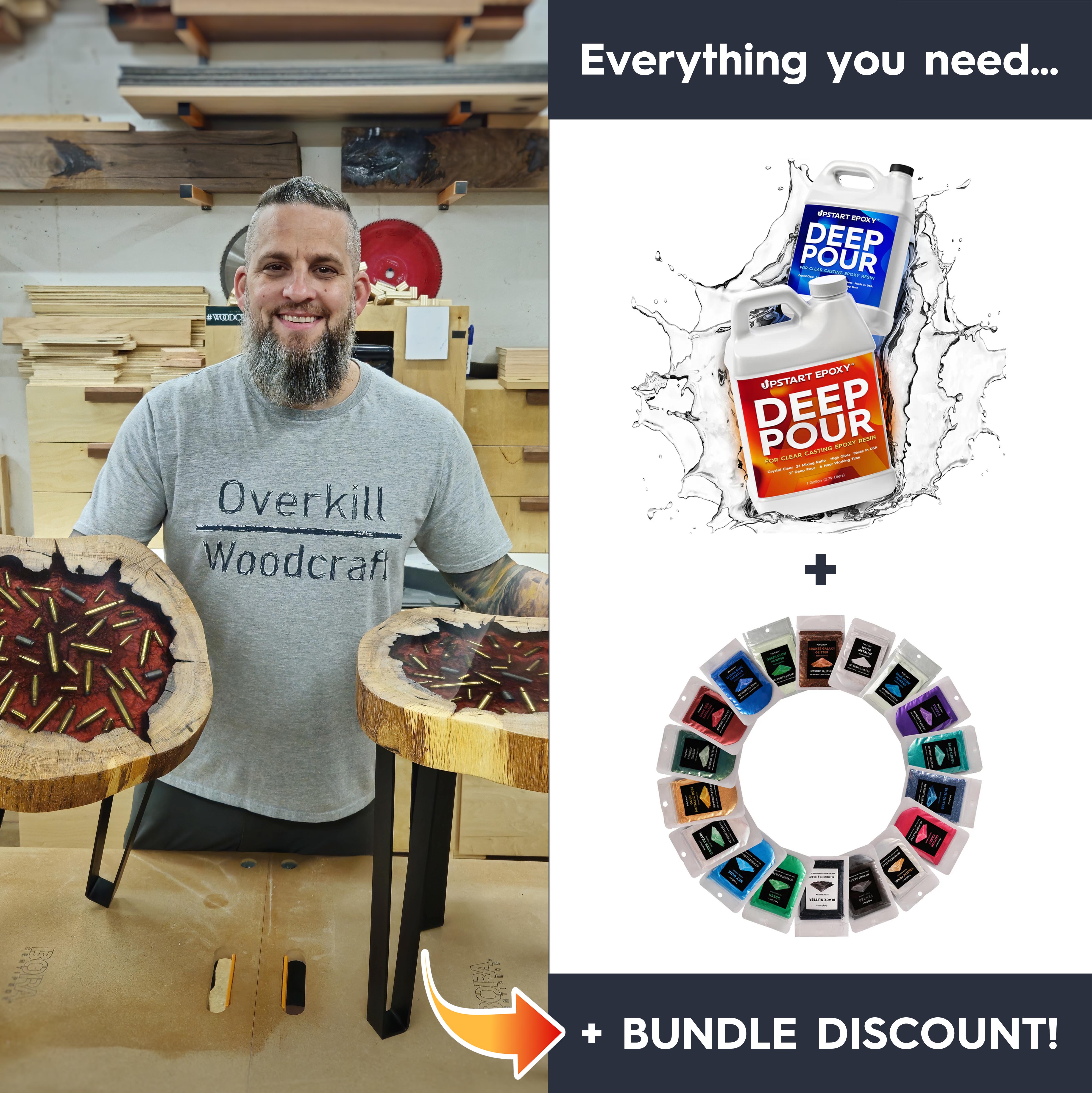 Cookie Monster Epoxy Side Table Bundle – Upstart Epoxy