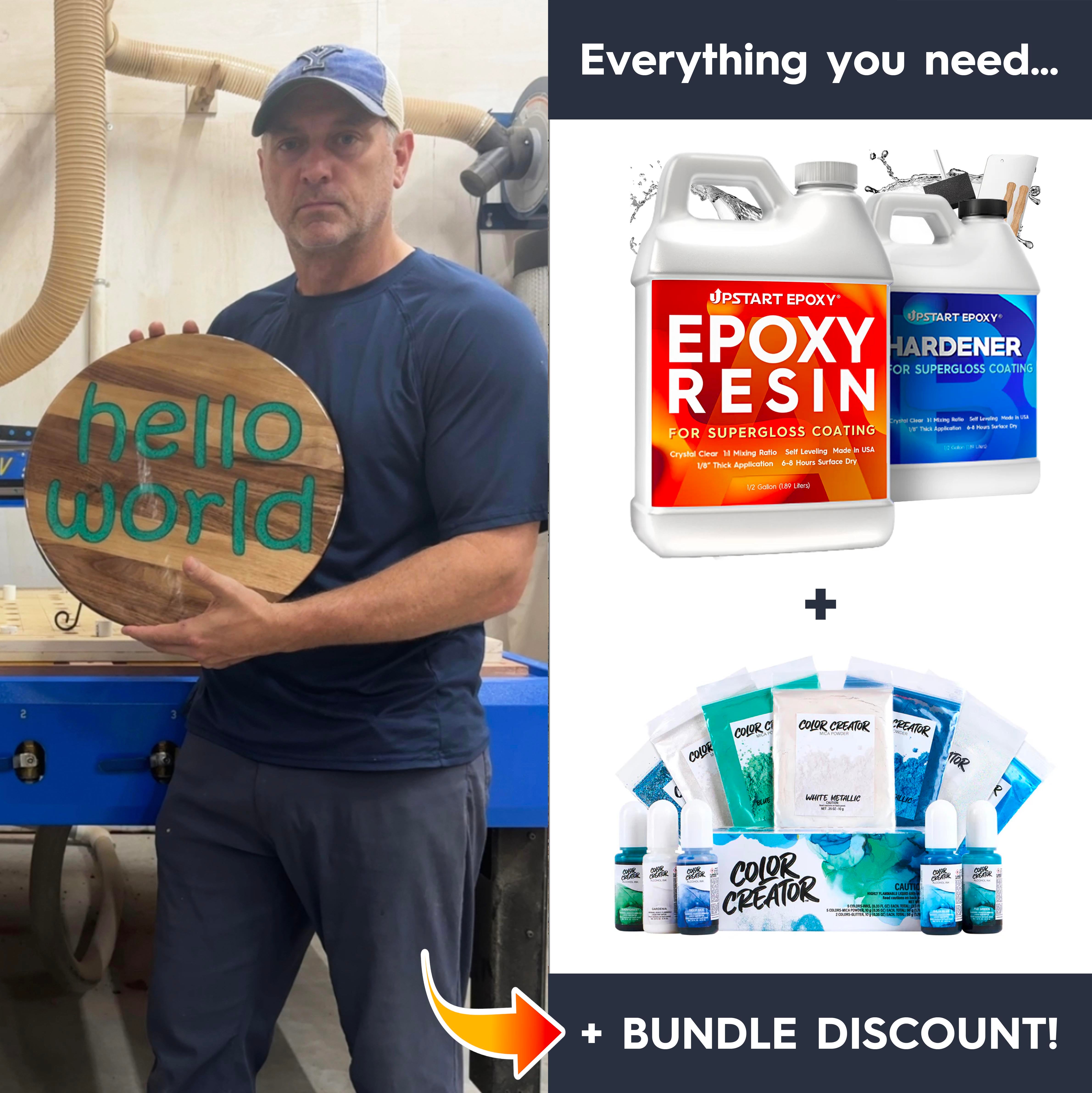 Epoxy Baby Announcement Sign Bundle – Upstart Epoxy